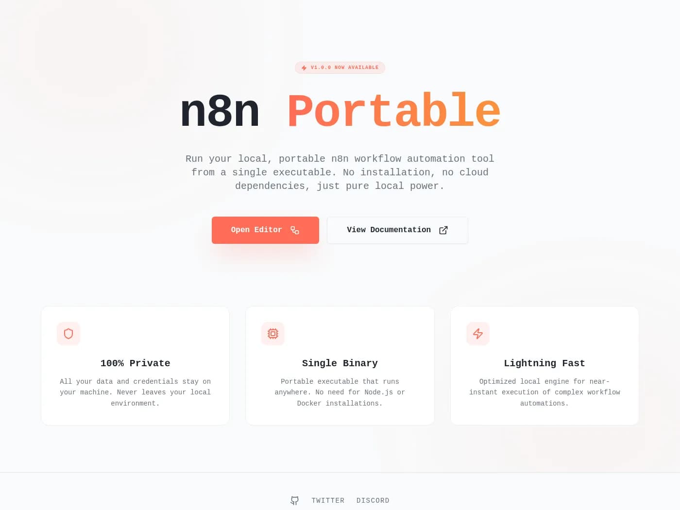 n8n Portable Clone