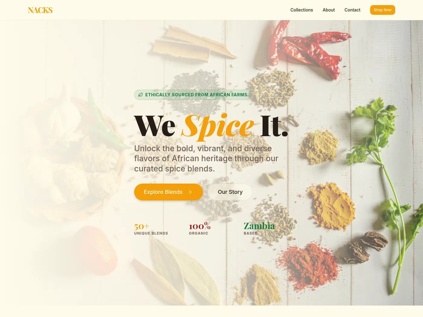 NACKS Spices Hub