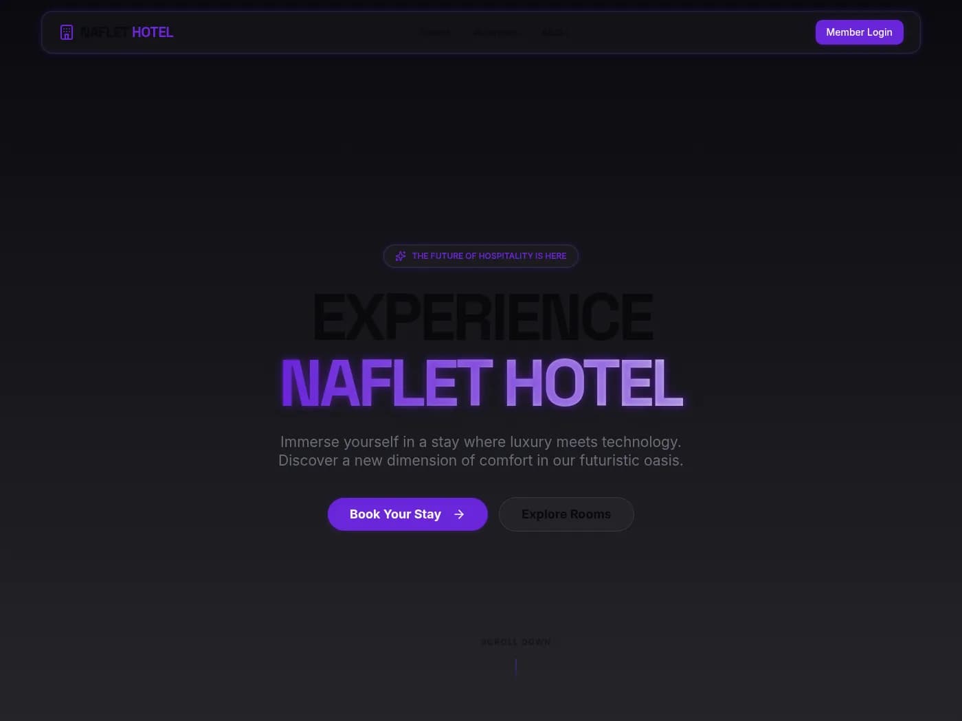 Naflet Hotel Futuristic Site