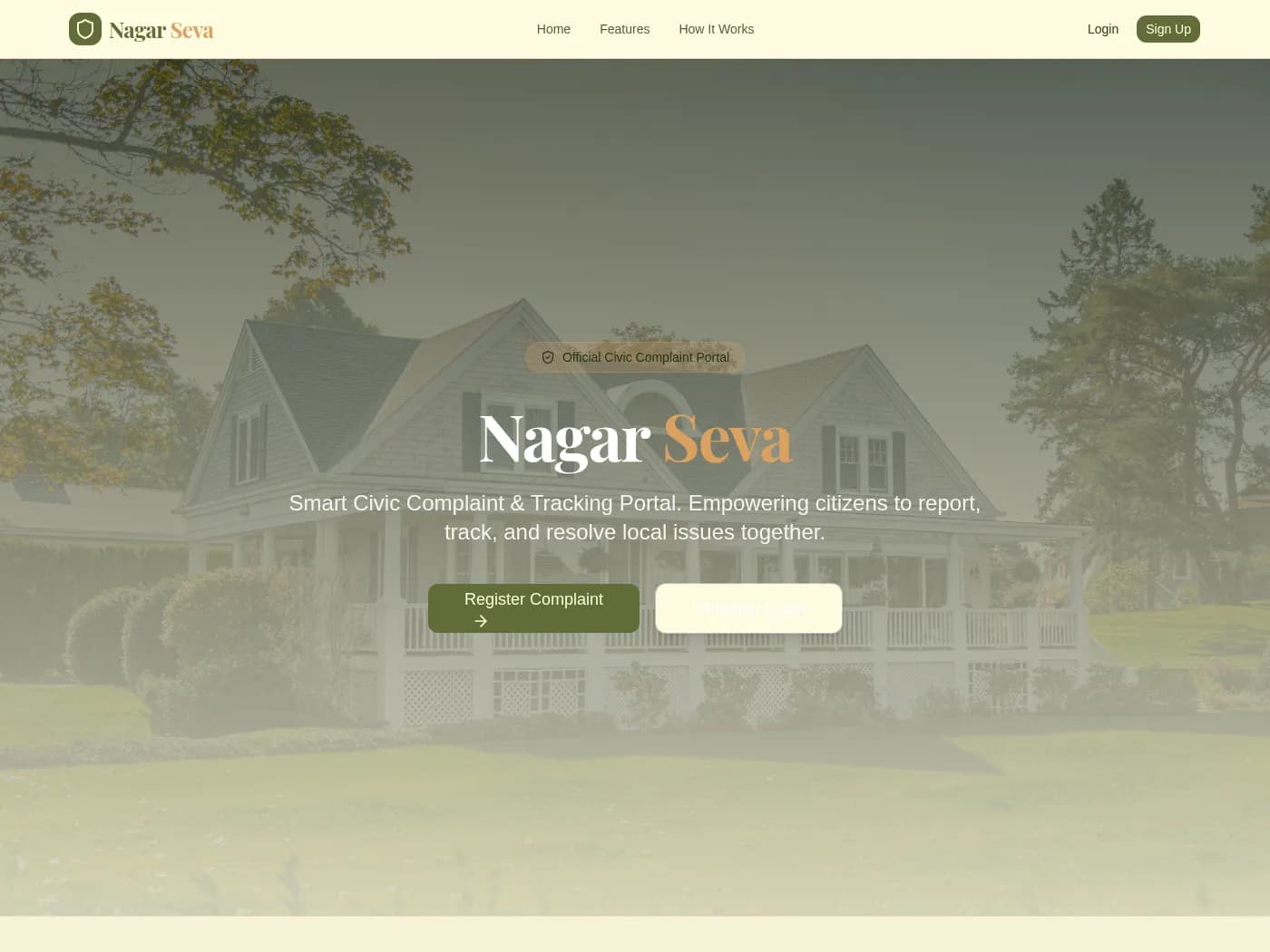 Nagar Seva Portal