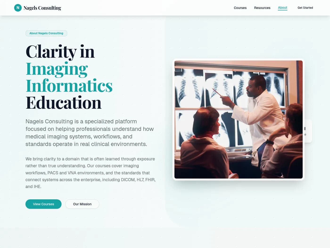 Nagels Consulting About Page