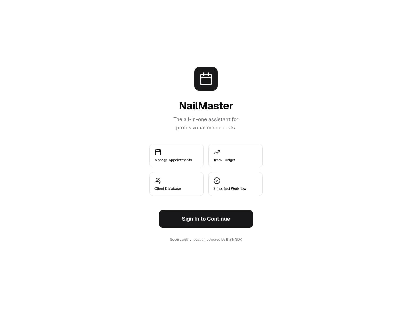 NailMaster Mini App