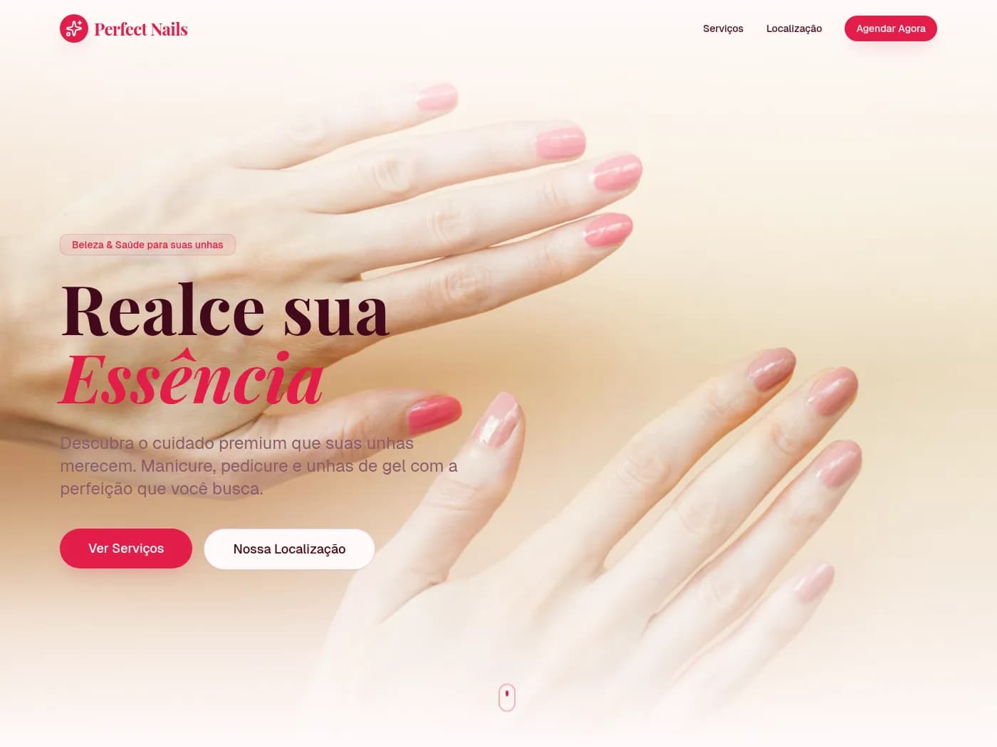 Perfect Nails Promo Site