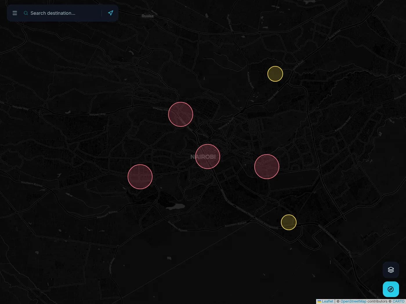 Nairobi Traffic Navigator