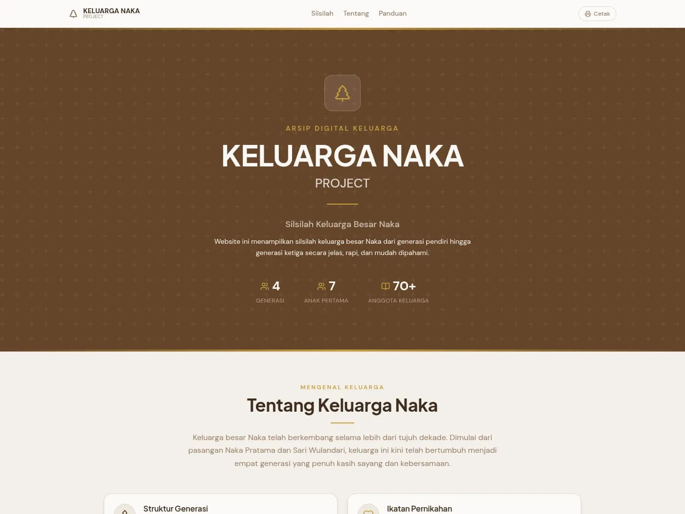NAKA Family Tree Archive