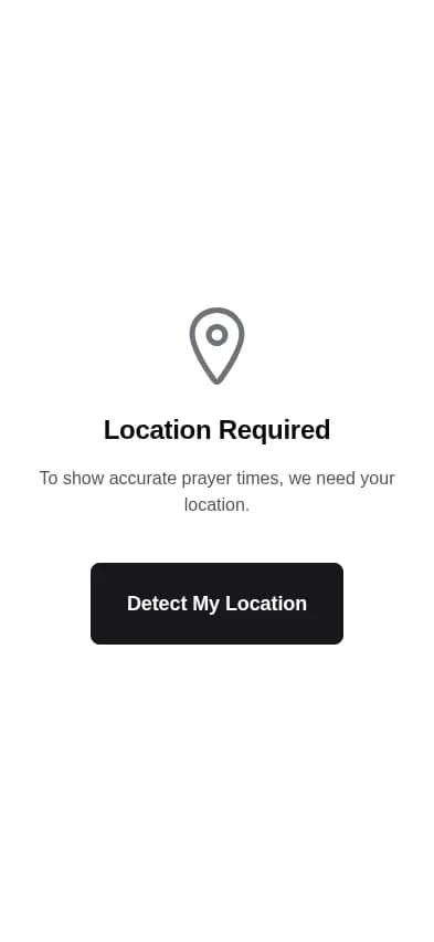 Namaz Time Finder
