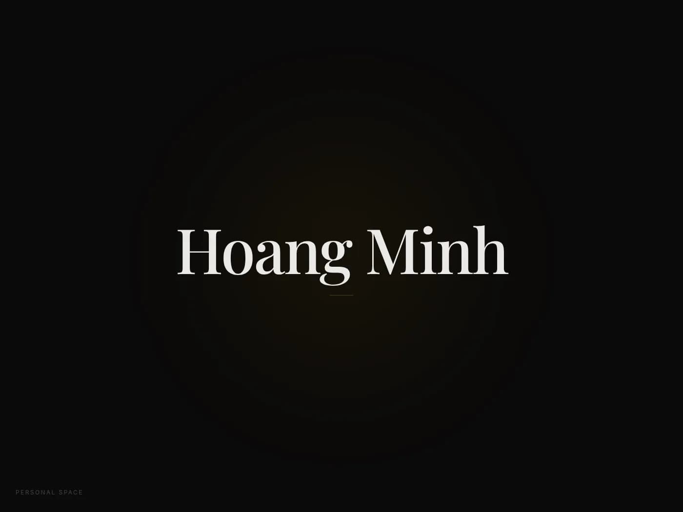 Personal Name Banner