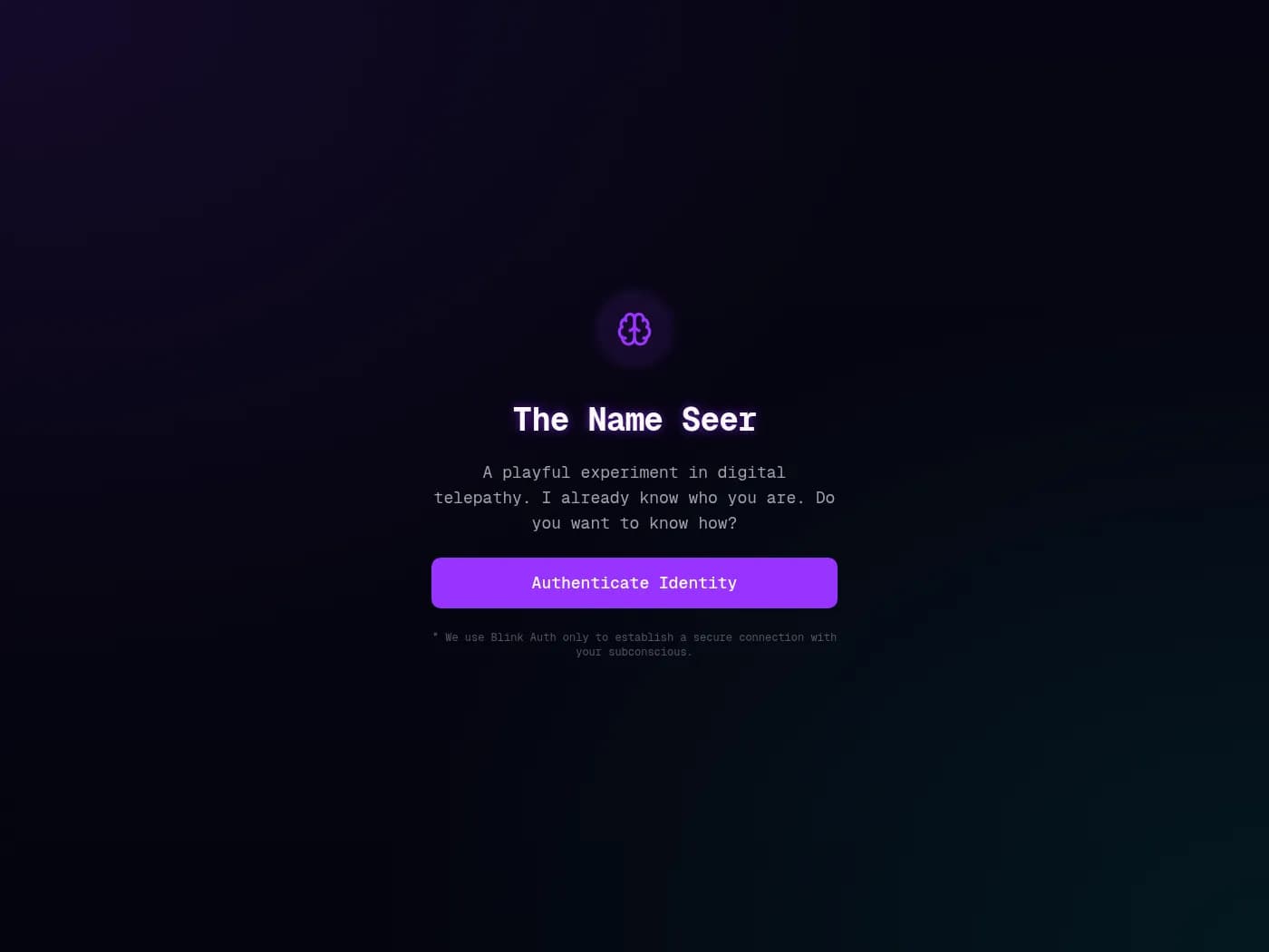 Name Guess App