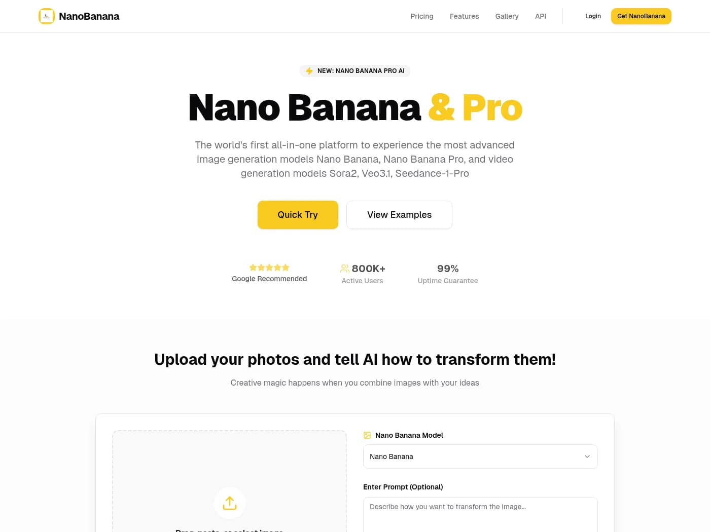 Nano Banana Replica