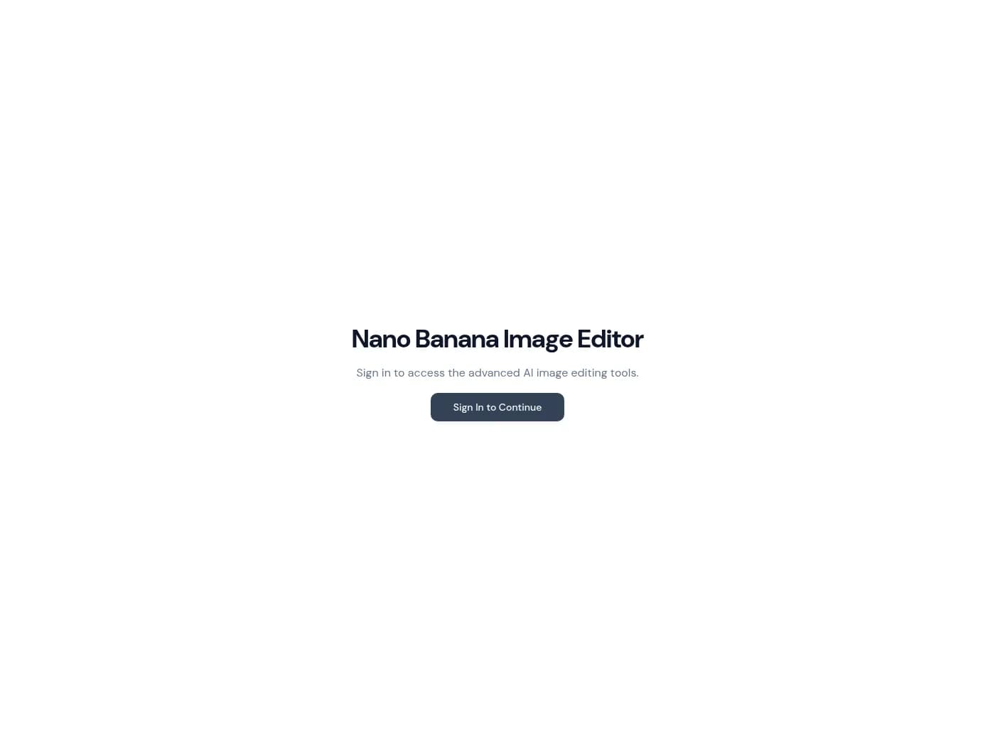 Nano Banana Image Editor