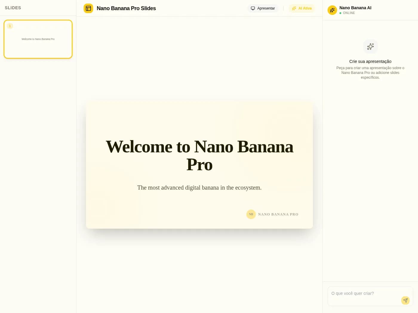 Nano Banana Pro Slides