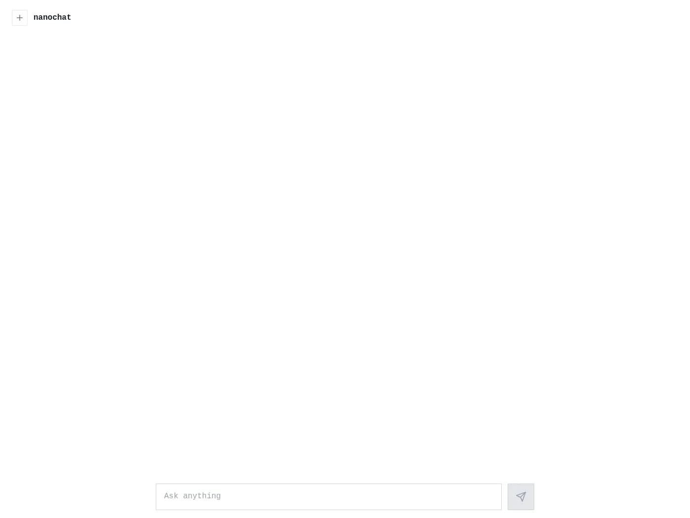 NanoChat Clone
