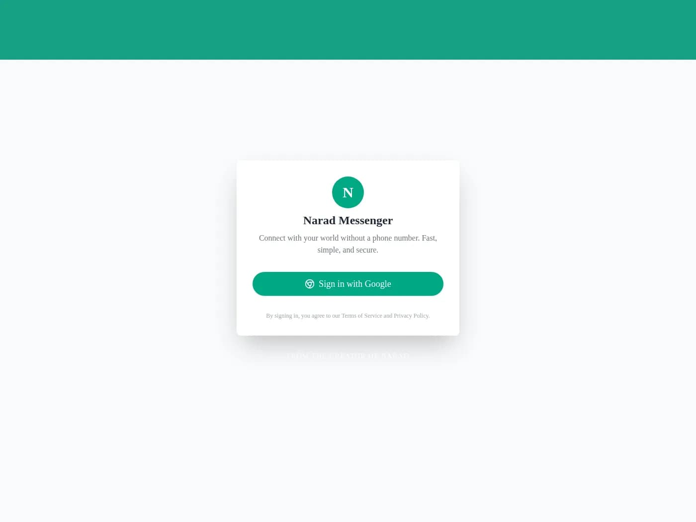 Narad Messenger