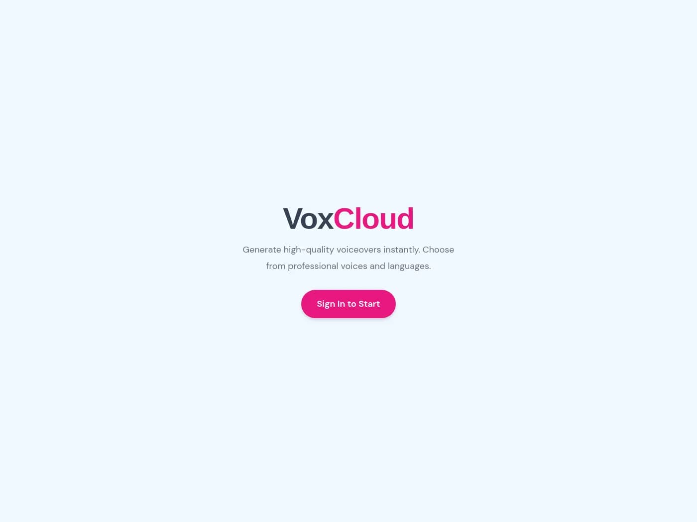 Narrator's Voice Clone