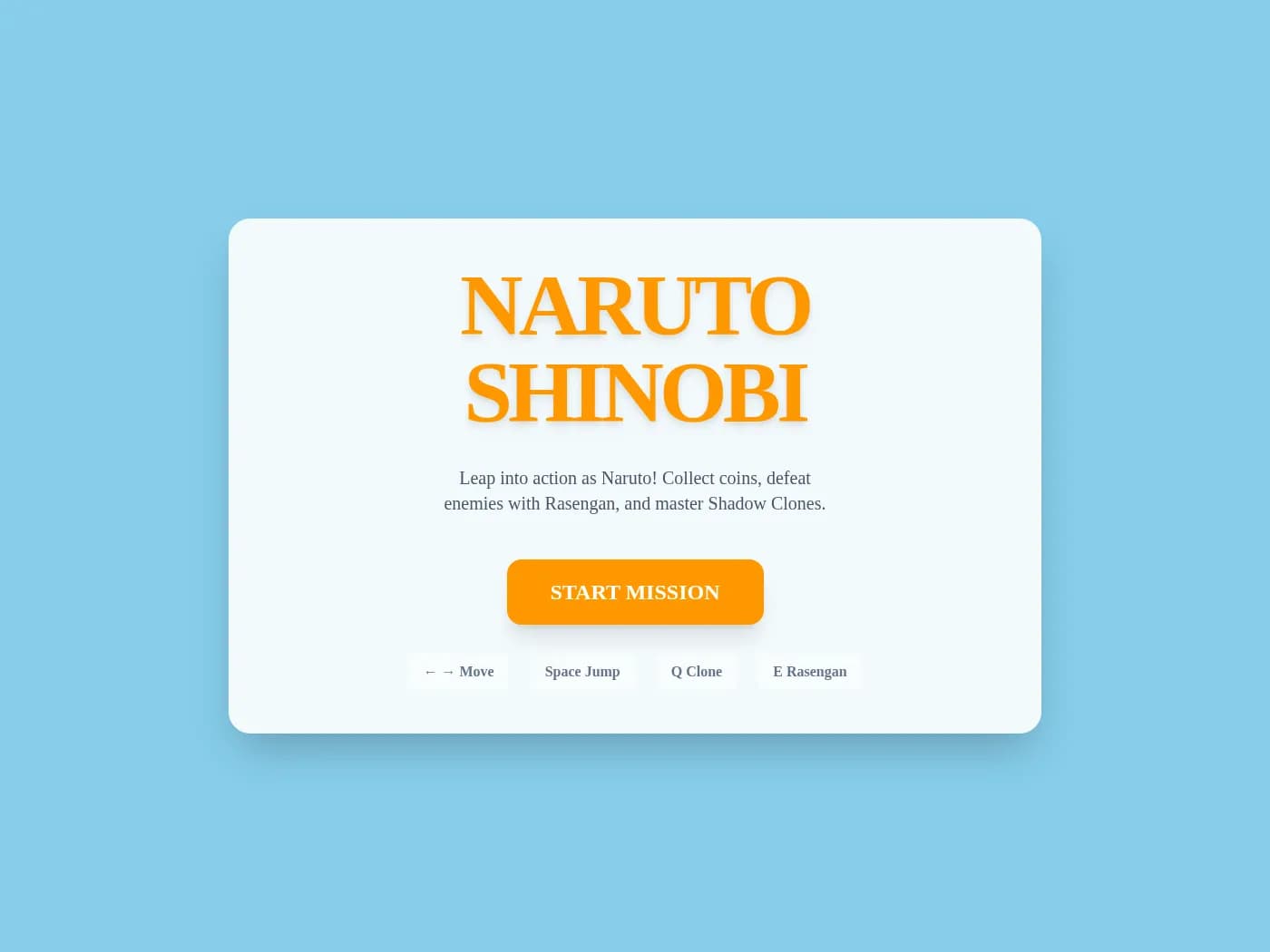 Naruto Platformer Adventure