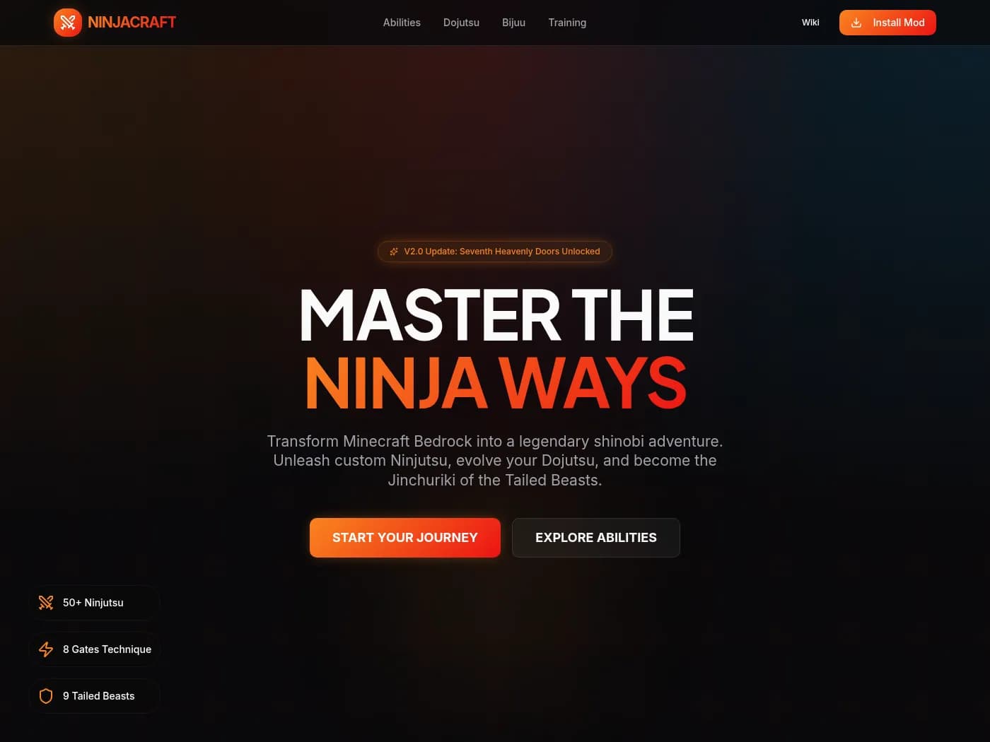 NinjaCraft: Naruto Mod
