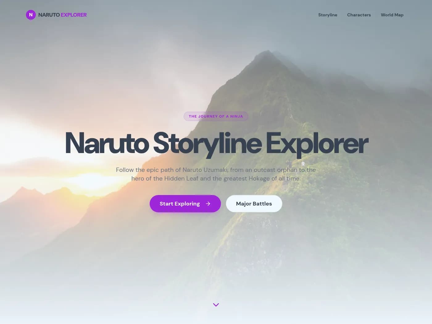Naruto Storyline Explorer