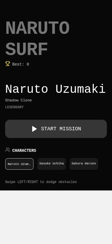 Naruto Surf