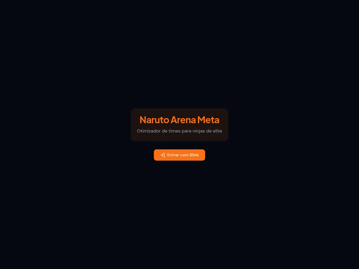 Naruto Arena Team Builder