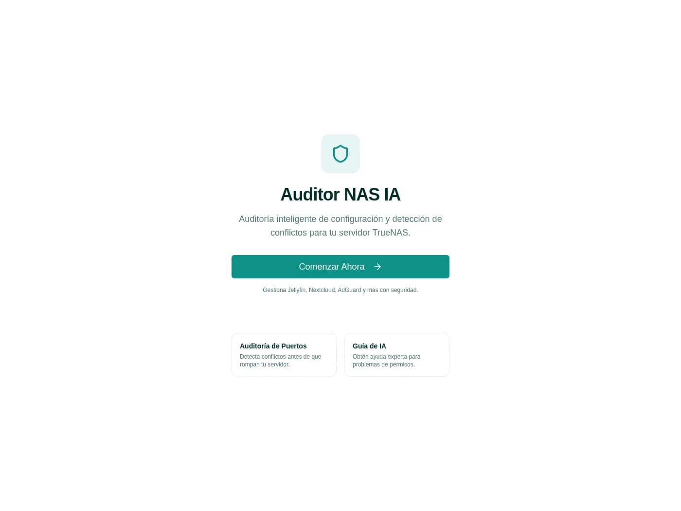 NAS Config AI Assistant