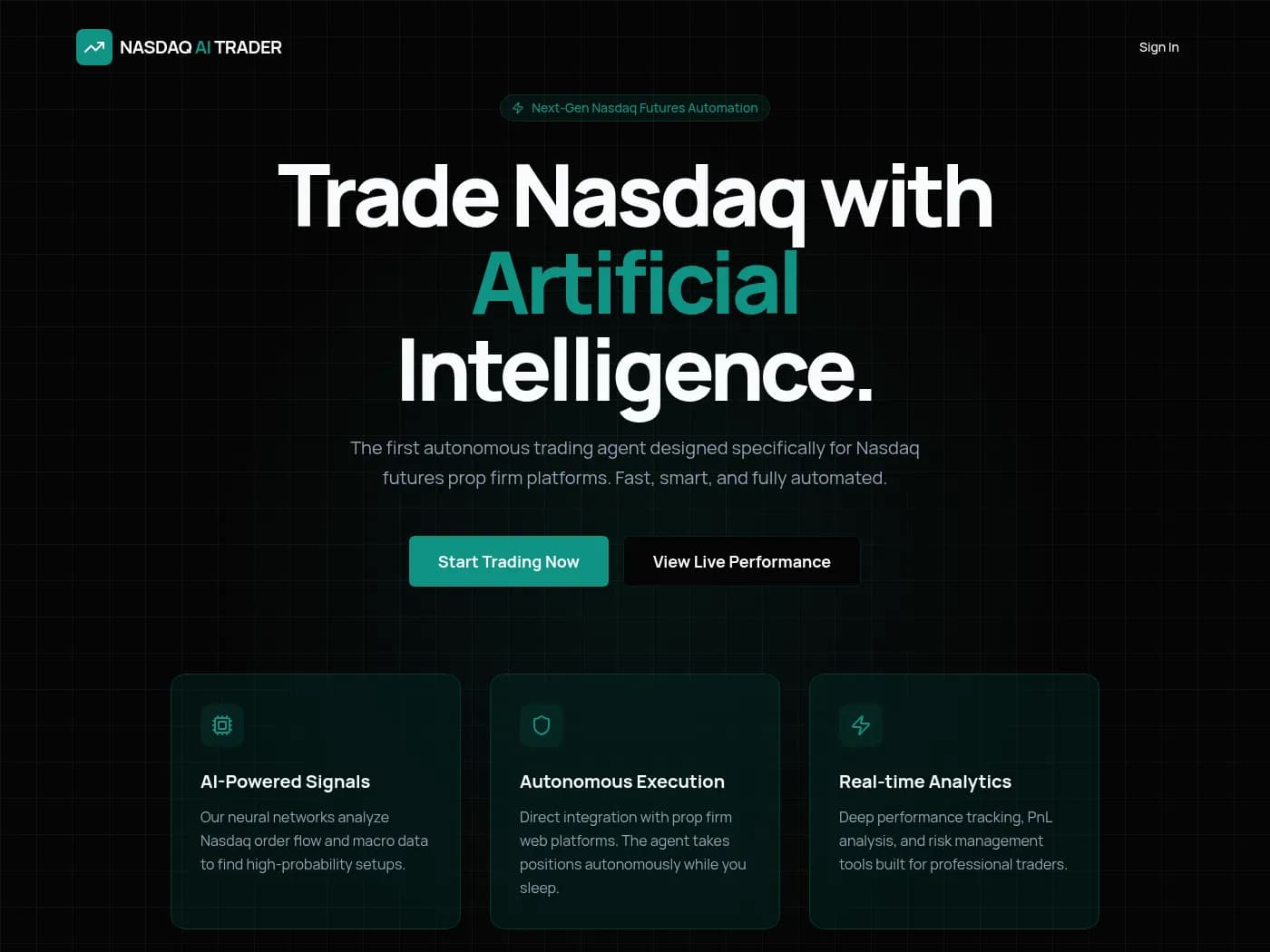 Nasdaq Futures AI Trader