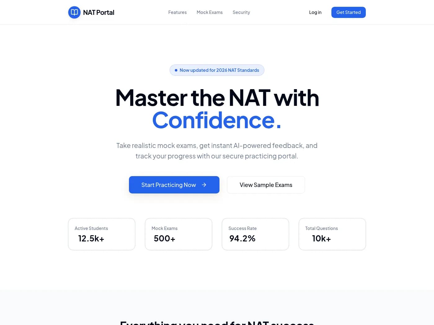 NAT Exam Portal