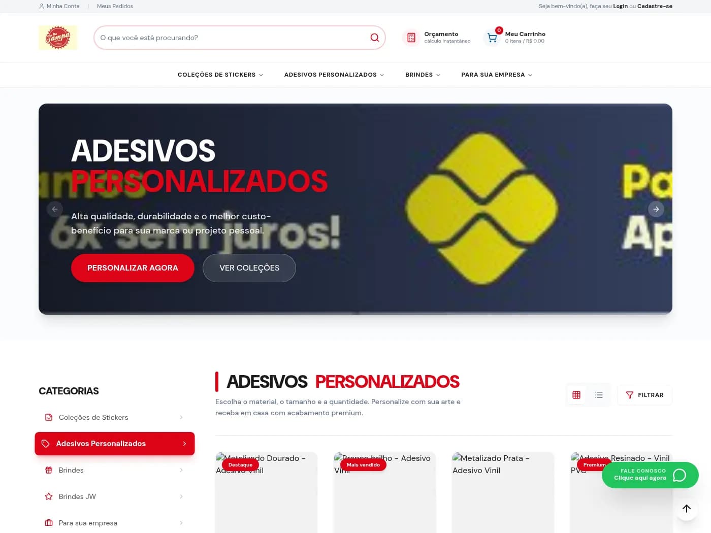 Natampa Web Clone