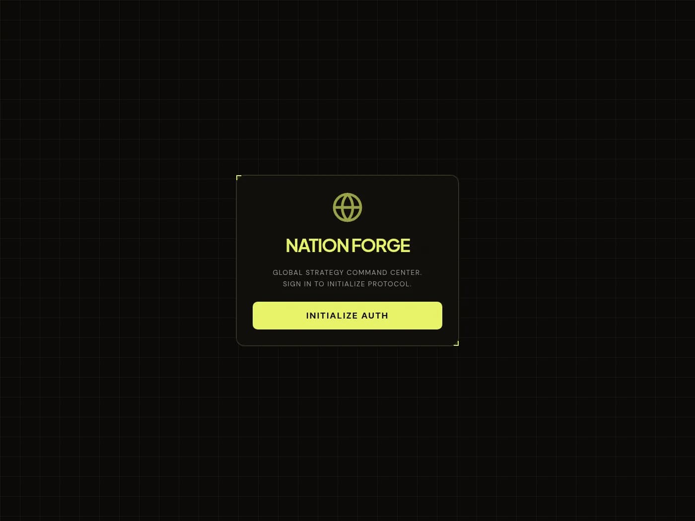 Nation Forge Online