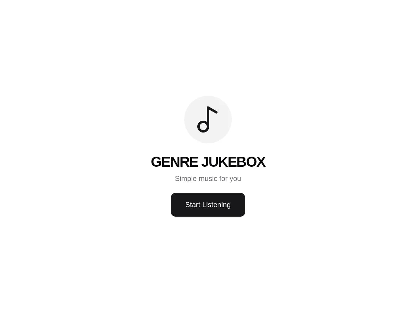 Navidrome Genre Jukebox