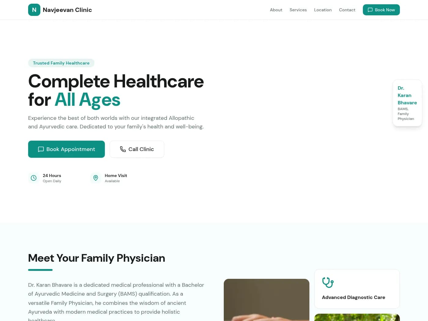 Navjeevan Clinic App