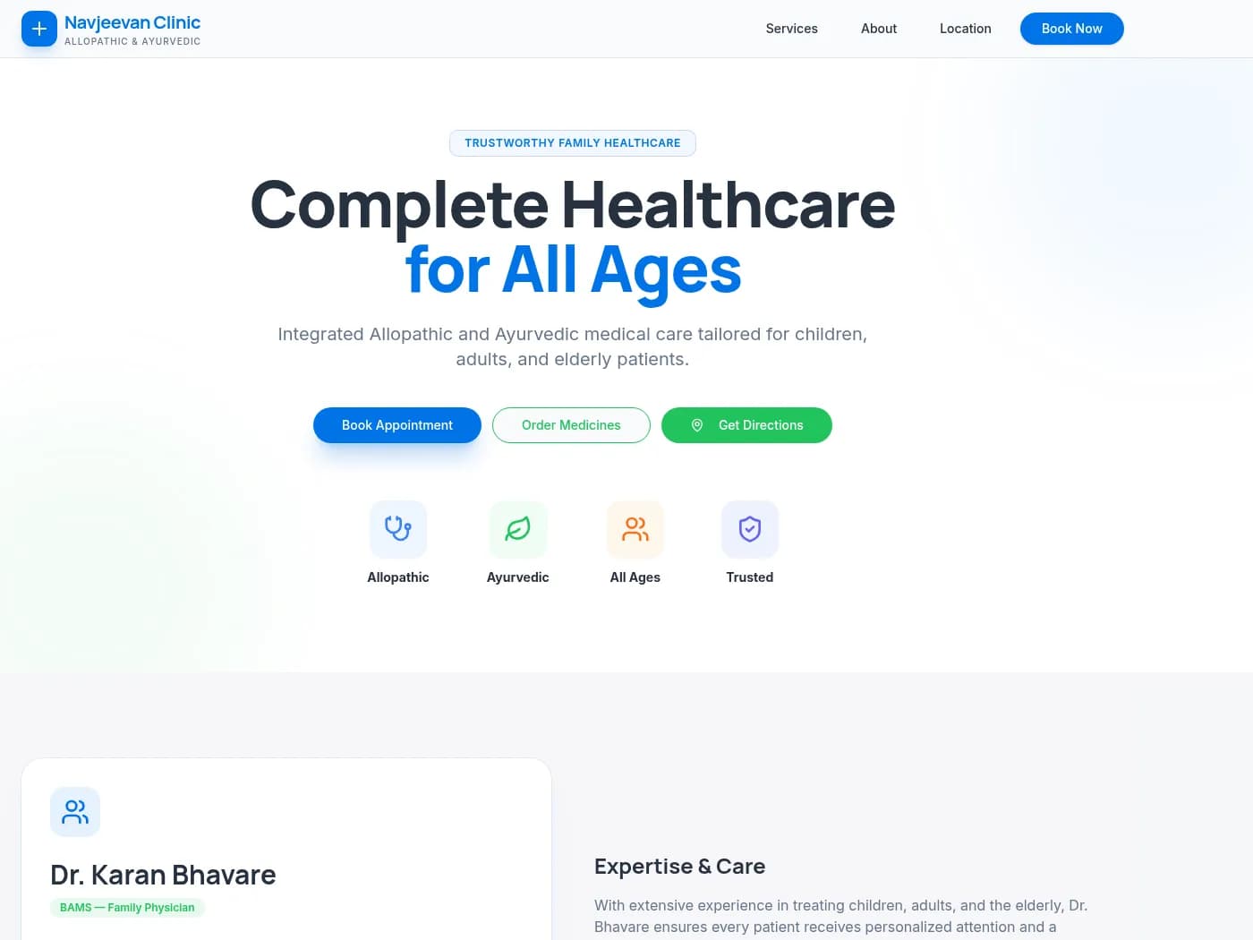 Navjeevan Clinic App