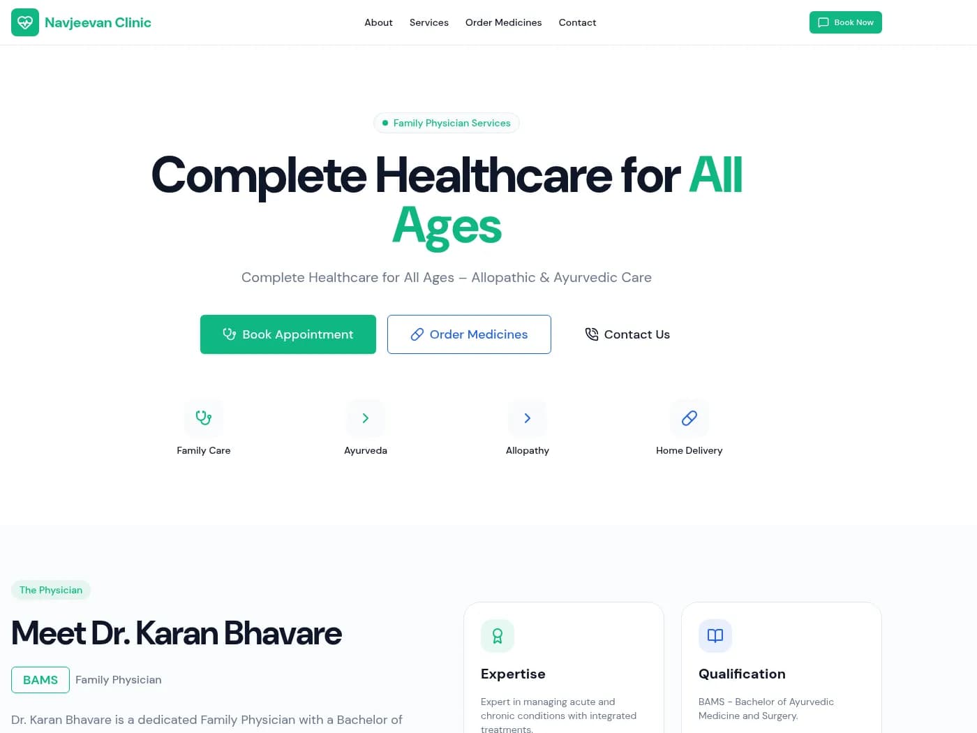 Navjeevan Clinic App