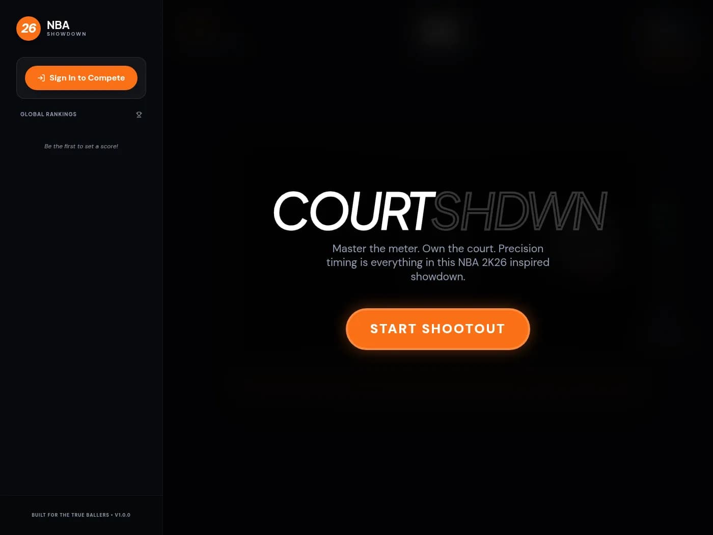 NBA 2K26 Court Showdown