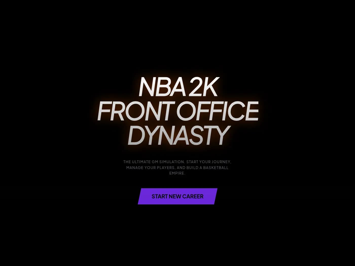 2K Dynasty Life Sim