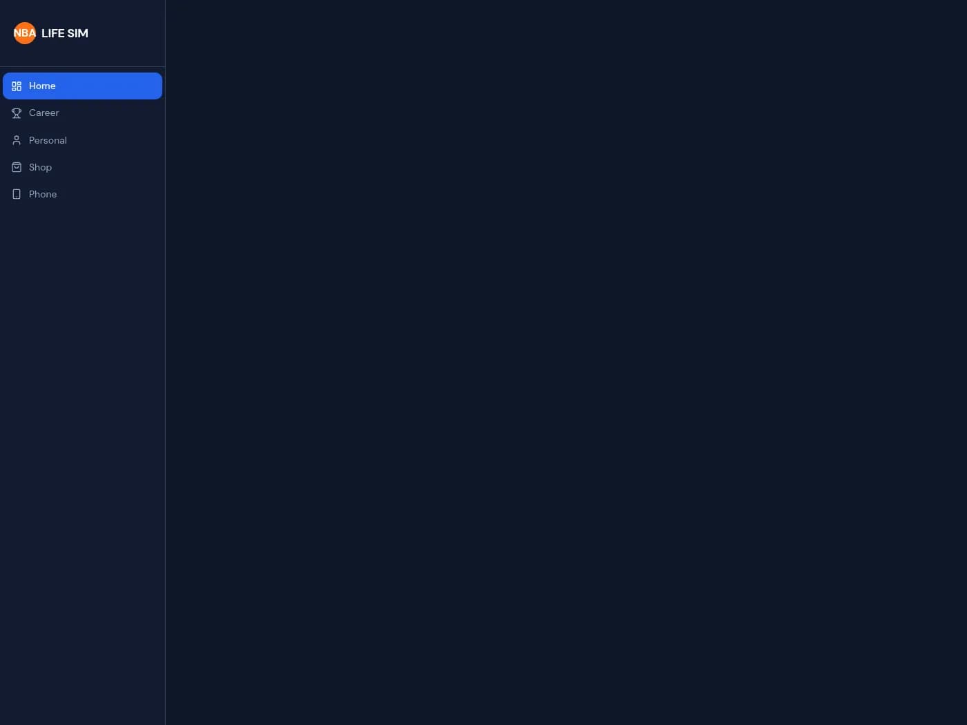 NBA Life Simulator