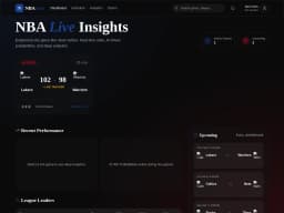 NBA Live Insights
