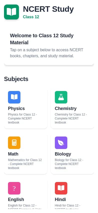 NCERT Study Locker