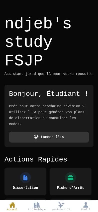 Ndjeb's Study FSJP