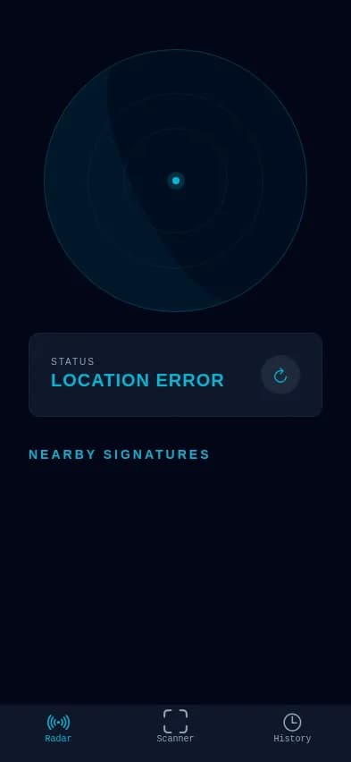 Nearby Scanner
