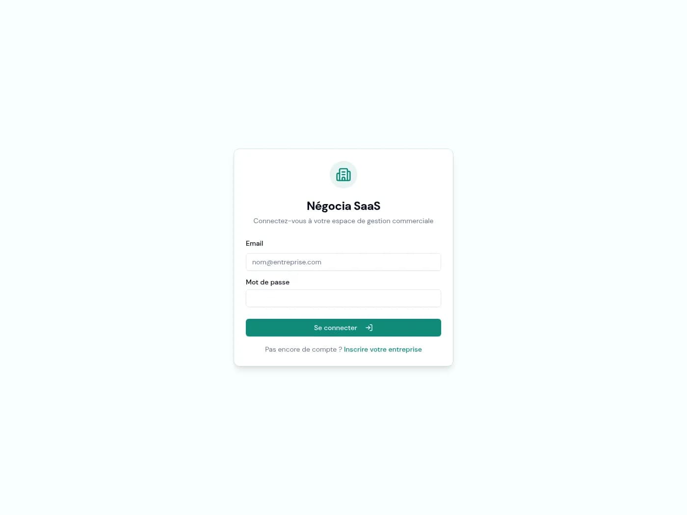 Négocia SaaS Gestion Pro