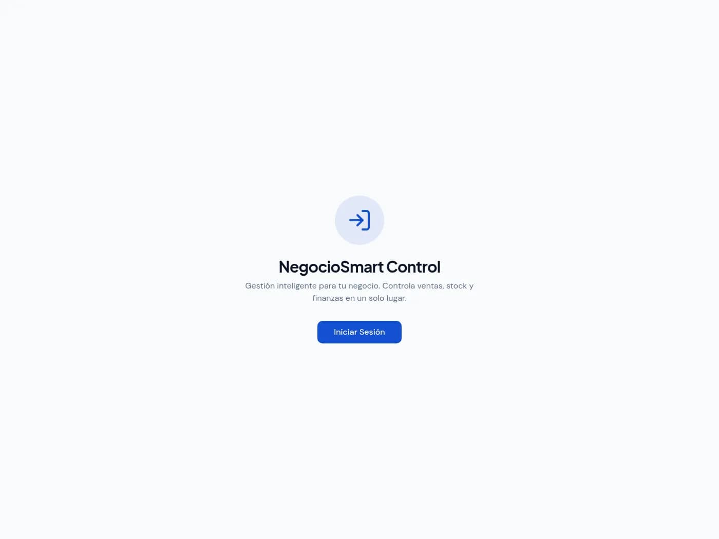 NegocioSmart Control