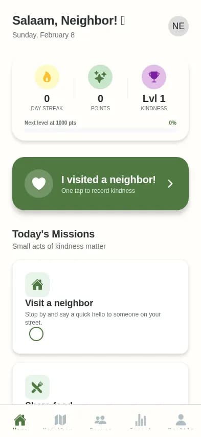 Neighborly Community App