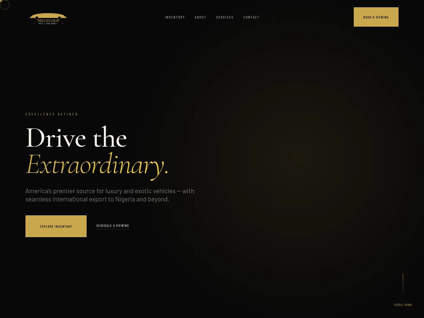 NellyGold Luxury Car Site
