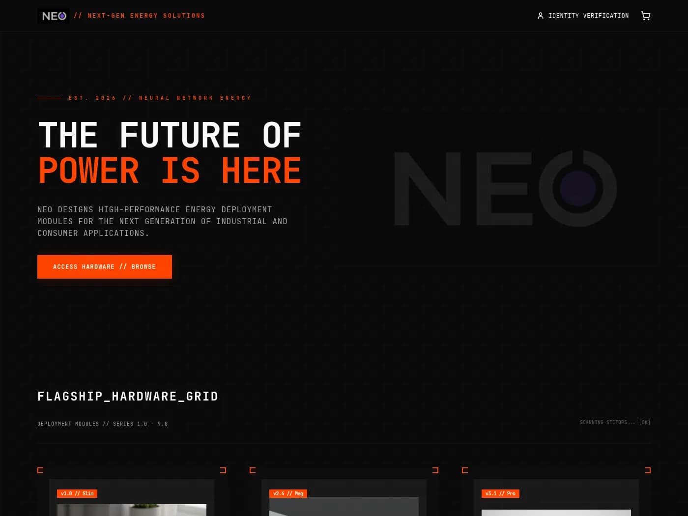 NEO E-Commerce Blueprint