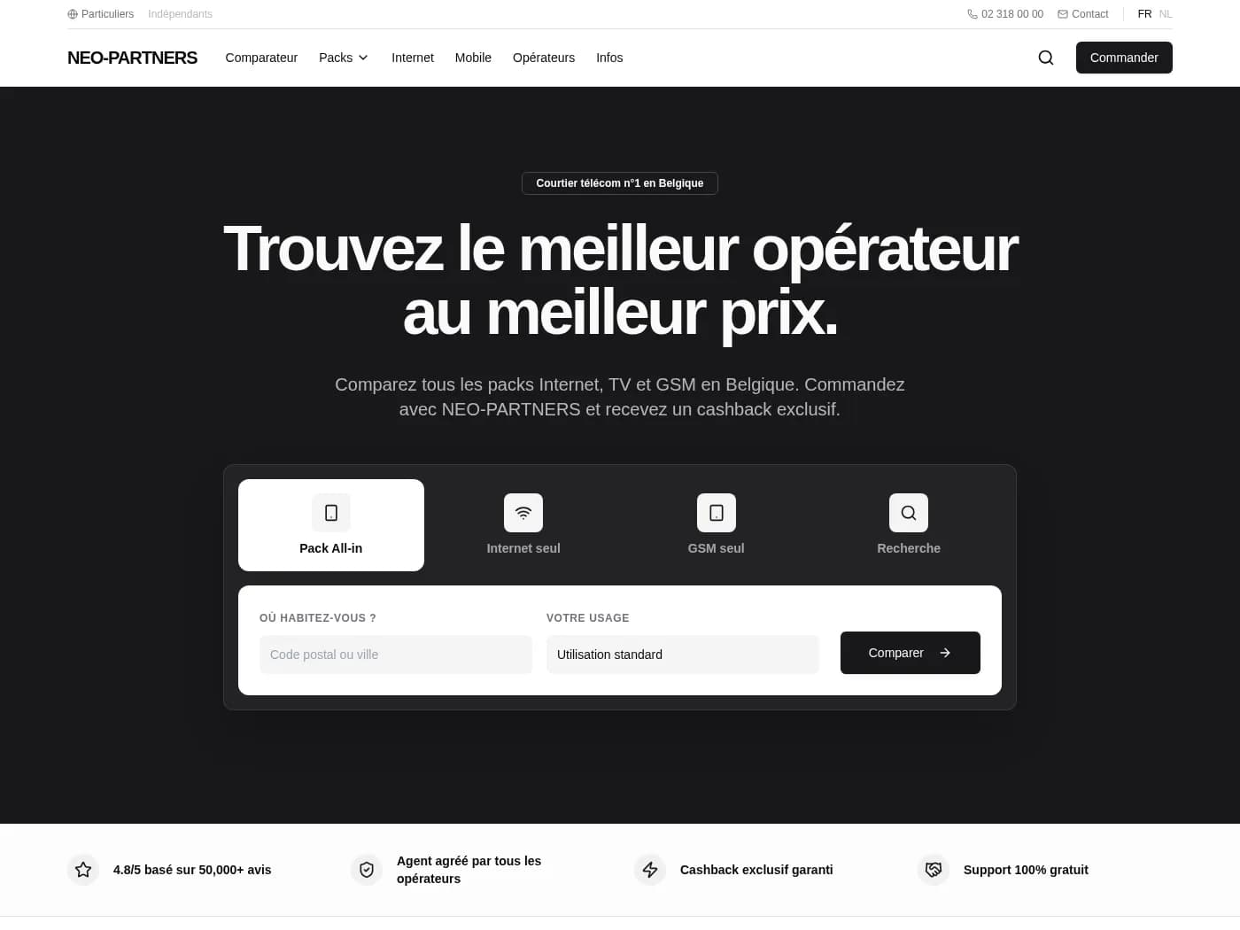 NEO-PARTNERS Telecom Portal