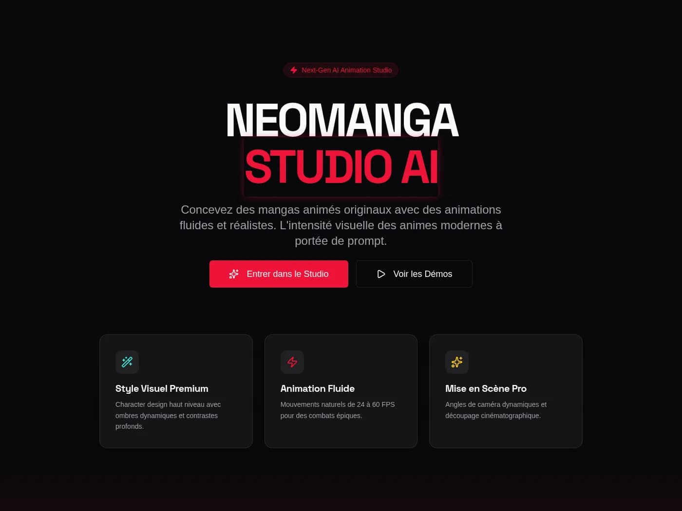NeoManga Studio AI
