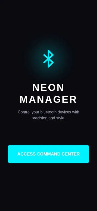 Neon Bluetooth Manager