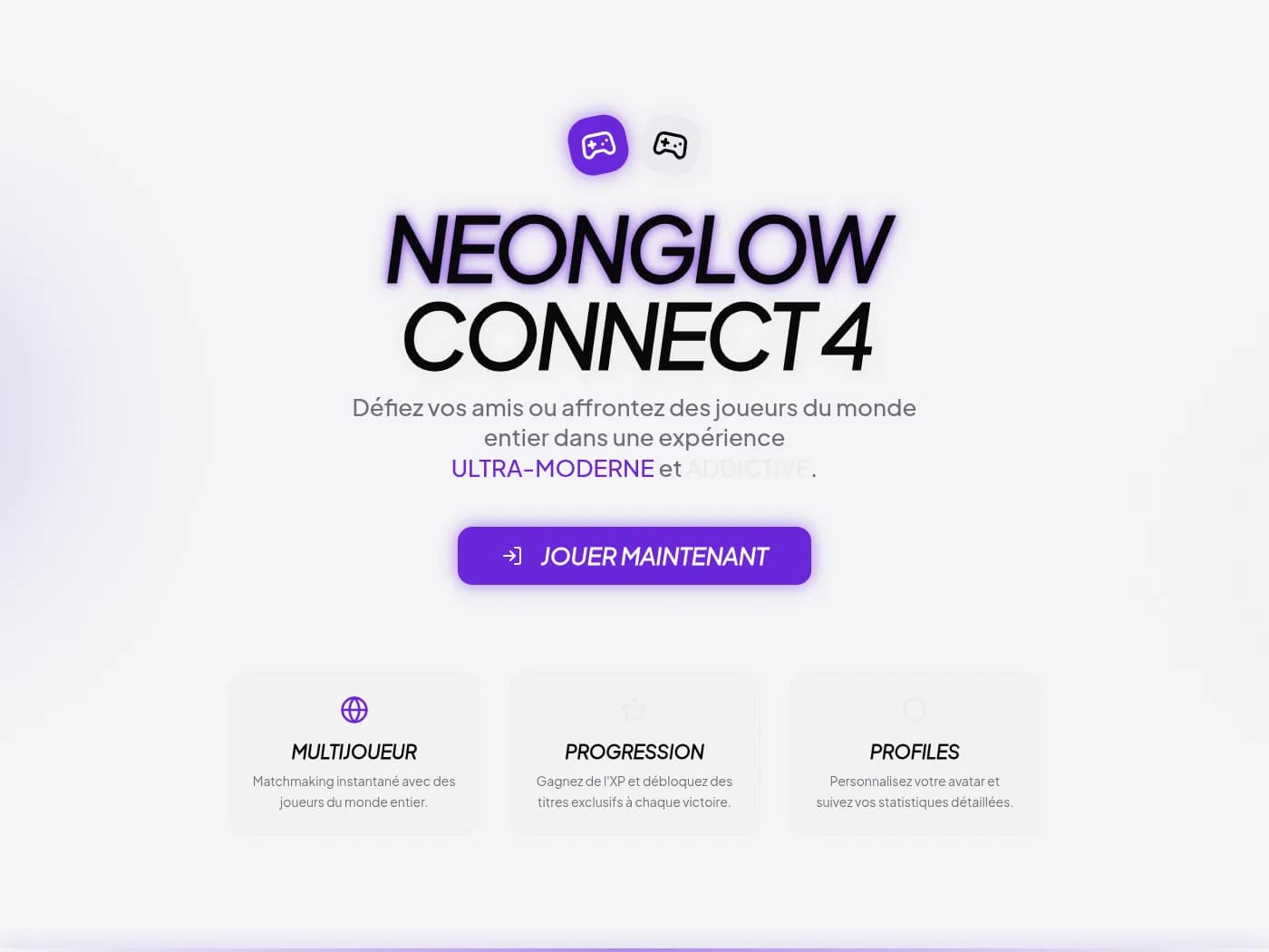 NeonGlow Connect4