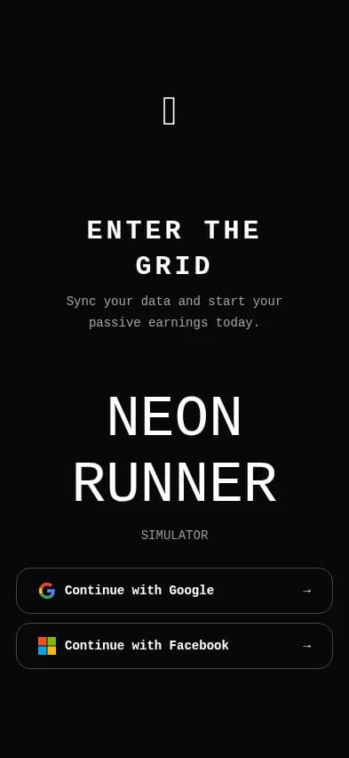 Neon Runner Simulator