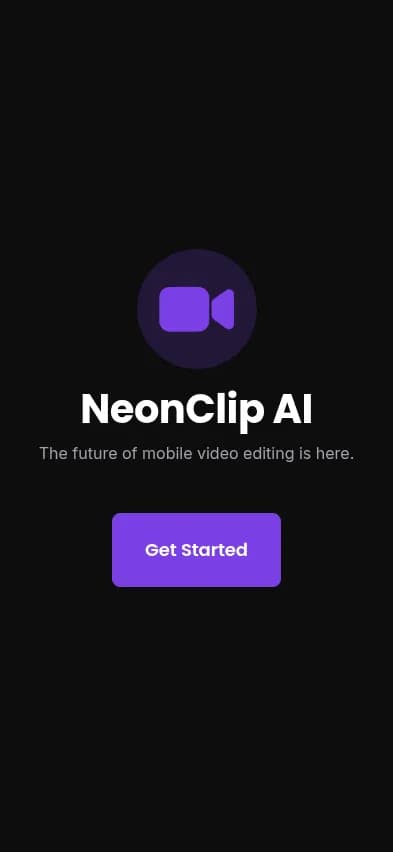 NeonClip AI Editor